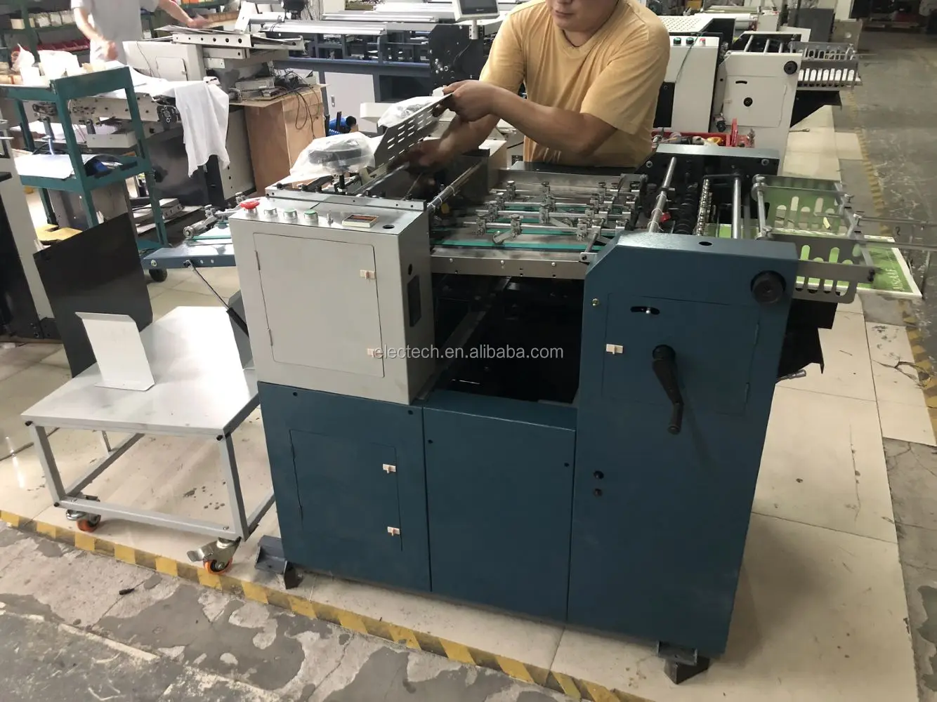 Automatic Paper Embossing Machine - ZOMAGTC Price & Details