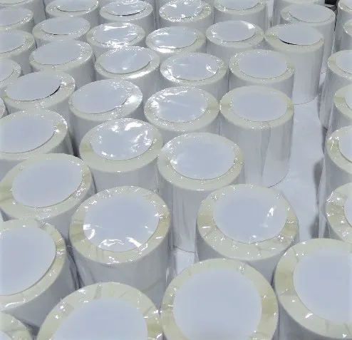 Custom Supermarket Liner Less Label Rolls Liner Free Thermal Paper ...