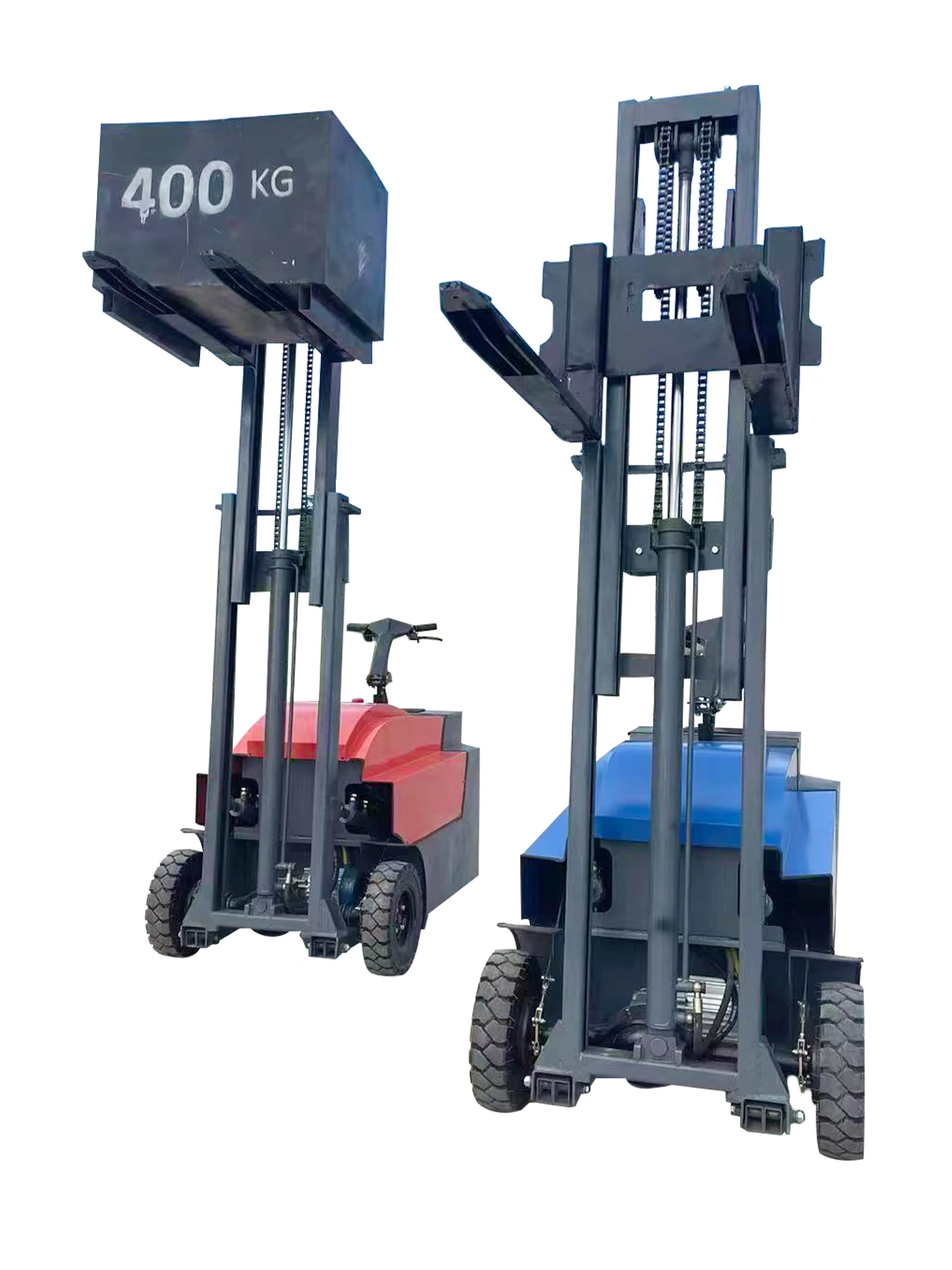 Small Electric Forklift Pallet Stacker Standing Electric Stacker Truck ...