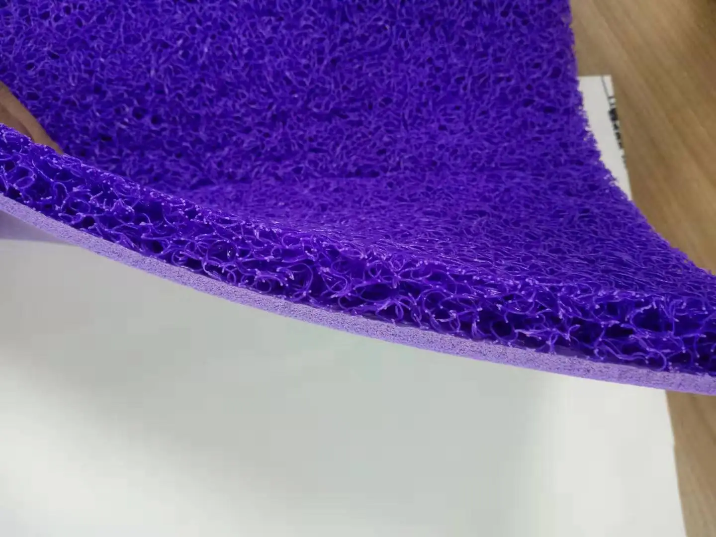 Anti Slip Foam Backing Pvc Coil Mat Roll /spaghetti Mat Floor Carpet ...