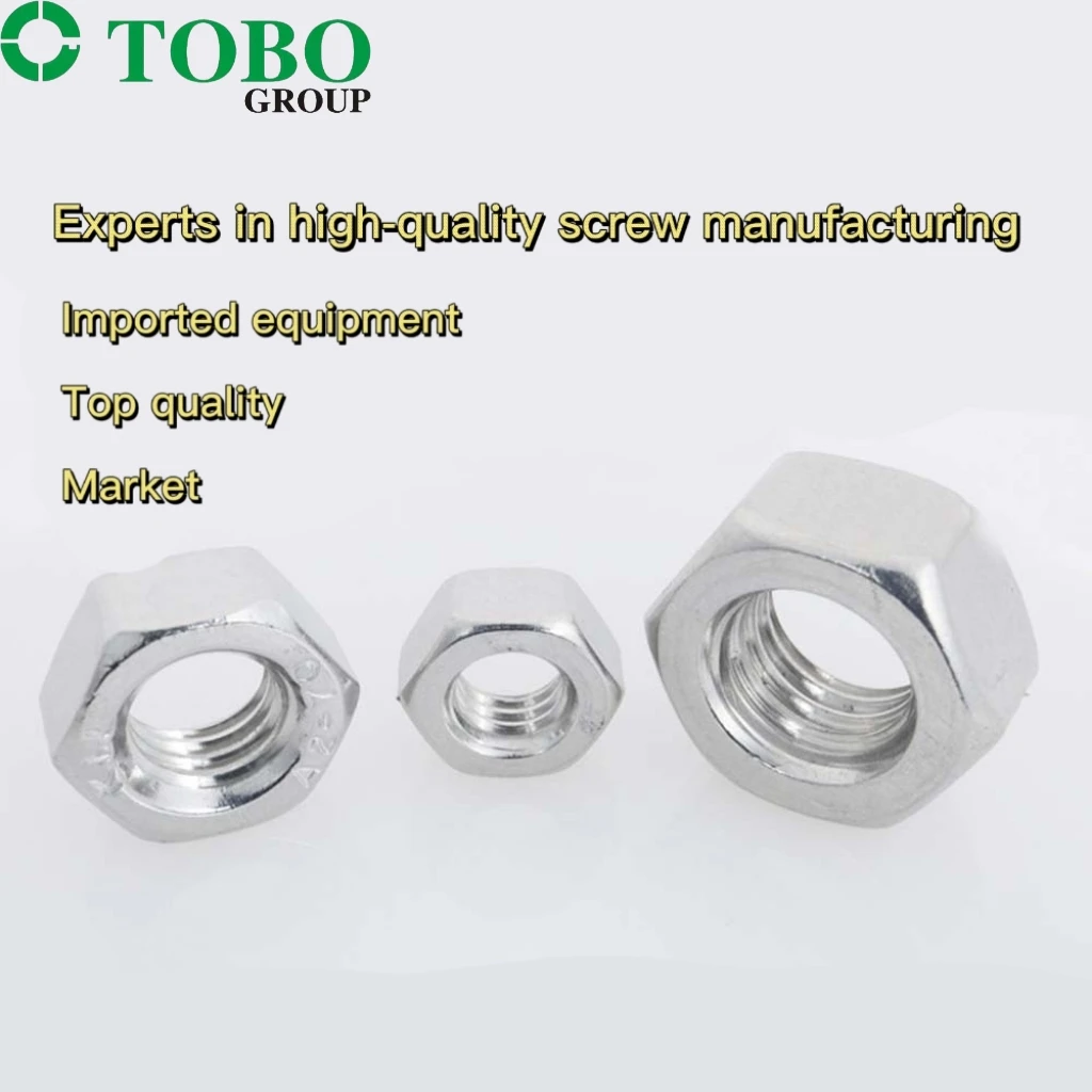 DIN 934 M40 Hex Nuts Stainless Steel Nut Hex 304 316 M15 M22 M25 Zinc ...