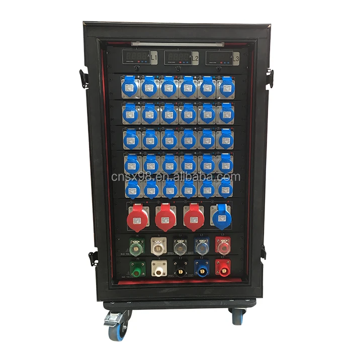 400A Camlock Amplifier Distro Lighting Rack Event Socapex Power ...