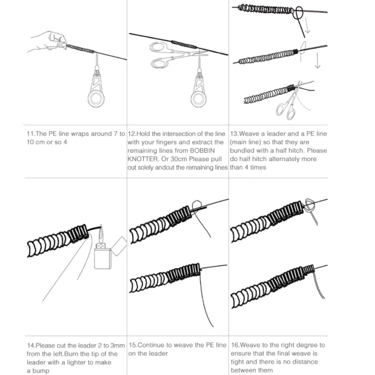 Fishing Bobbin Knotter - Durable and Versatile Connector