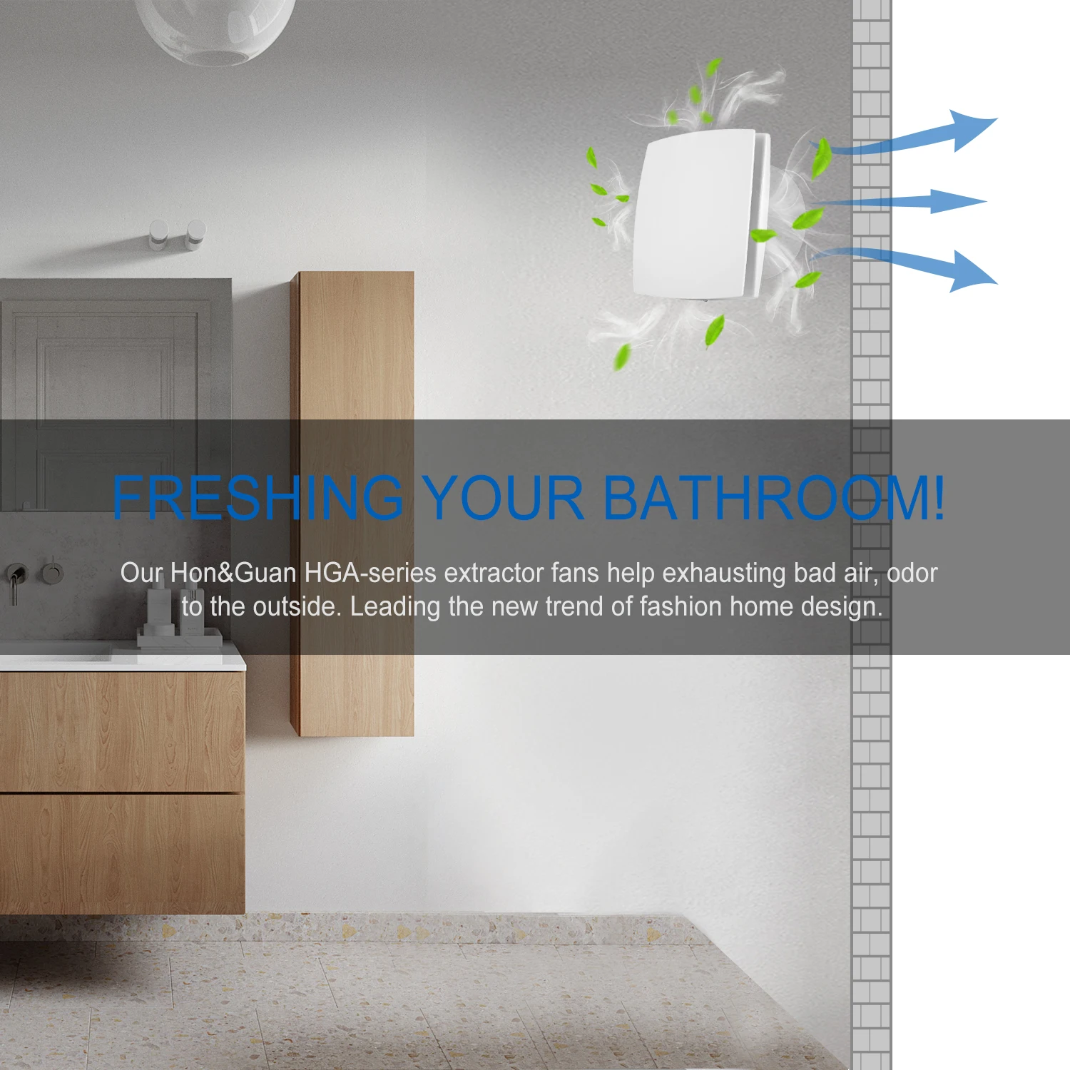 6 Inch Eco Mushroom Carnes Ventilation Exhaust Fans For Bathroom Toilet ...