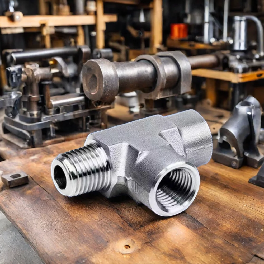 Precision Forged Casting Of Male And Female Tees With Exact Control ...