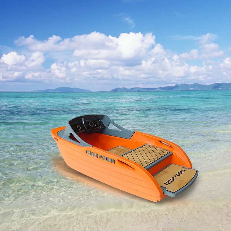 Mini Jet Electric Plastic Boat - Lightweight Fun Machine