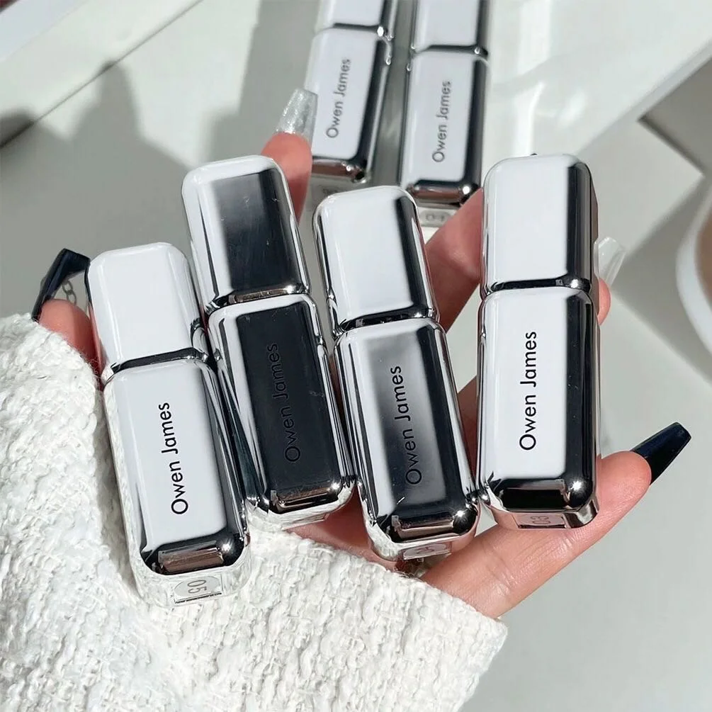 Owen James Lipstick - Labial Plateado De Longitud Duradera