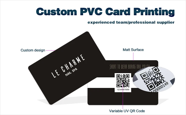 Plastic Qr Code Customized Printed Loyalty Gift Pvc Card - Buy Printed ...