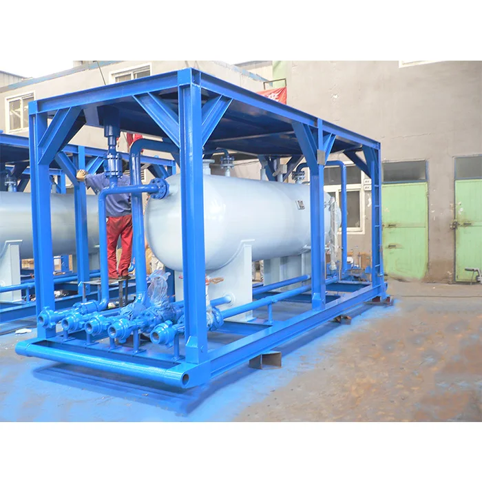 Two Phase Separator Gas Liquid Separation Device For Gaseous Liquid And ...