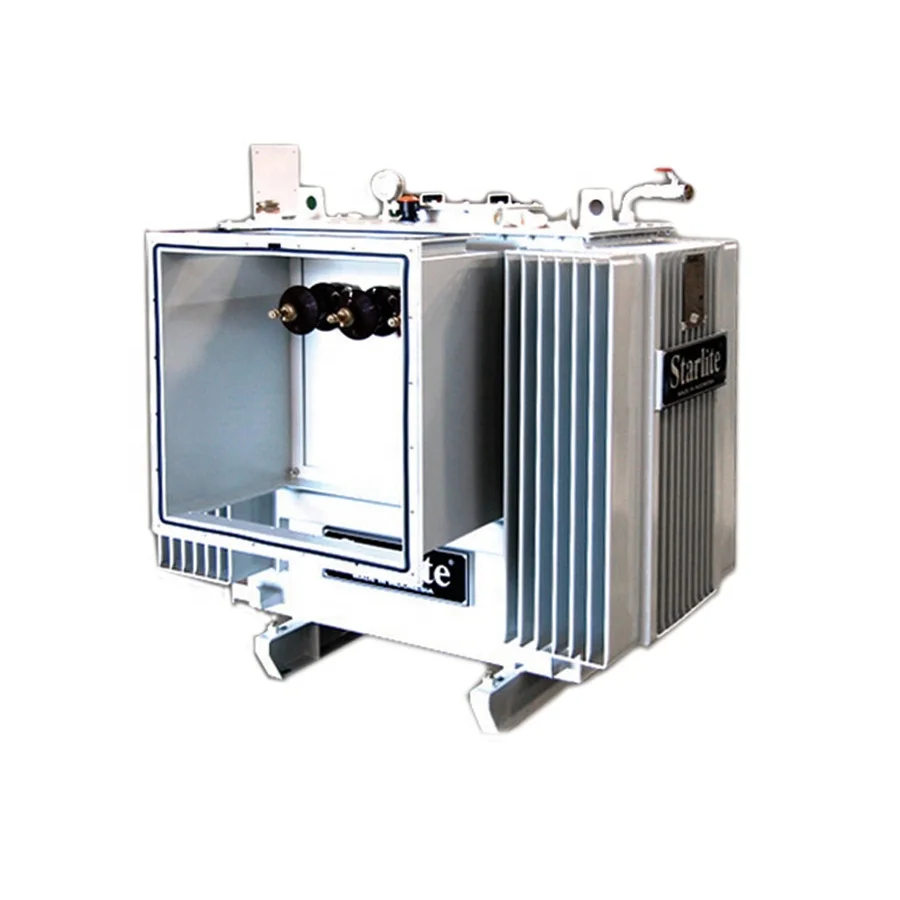 3 Phase Power Energy Saving Oil Immersed Transformers 200 Kva Al-al ...