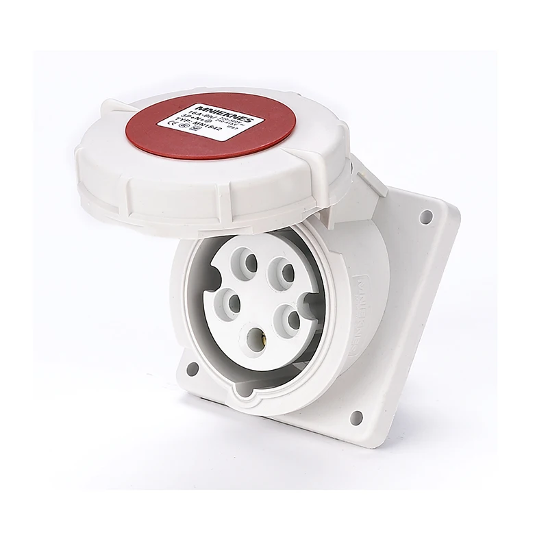 63a 125a 3pin 4pin 5pin 220v 380v 415v Ip67 Female Industrial ...