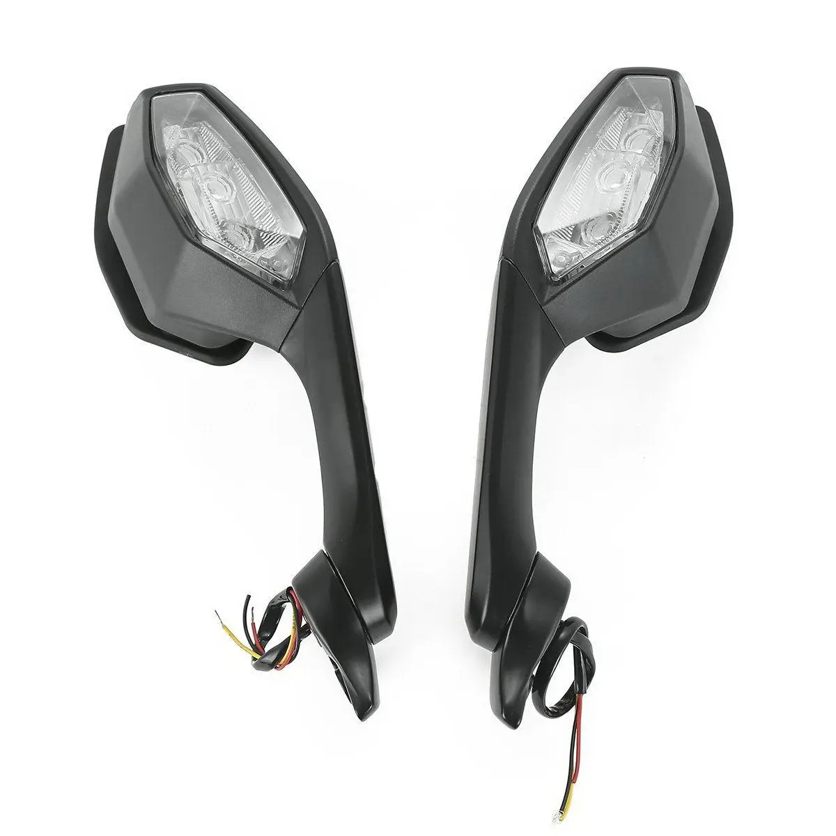 Realzion Motorcycle Led Turn Signal Indicator Light Rearview Mirror For ...