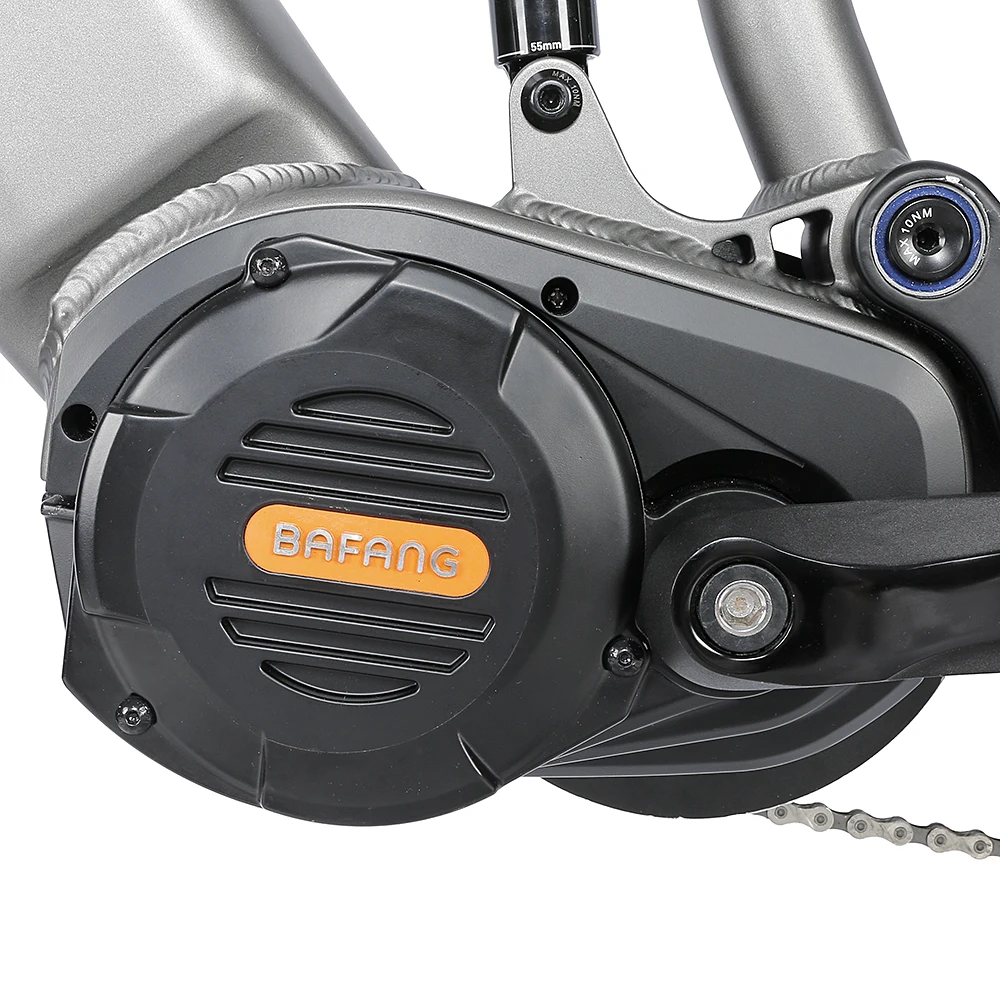 26 Inch Full Suspension Bafang ultra M620 mm G510.1000 48v 1000w Mid Drive Motor Big Fat Tire ...