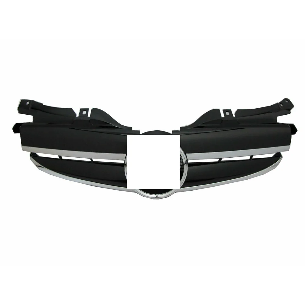 Gloss Black Front Mesh Grill 1994-2008 For Mercedes Benz Slk Class R170 ...