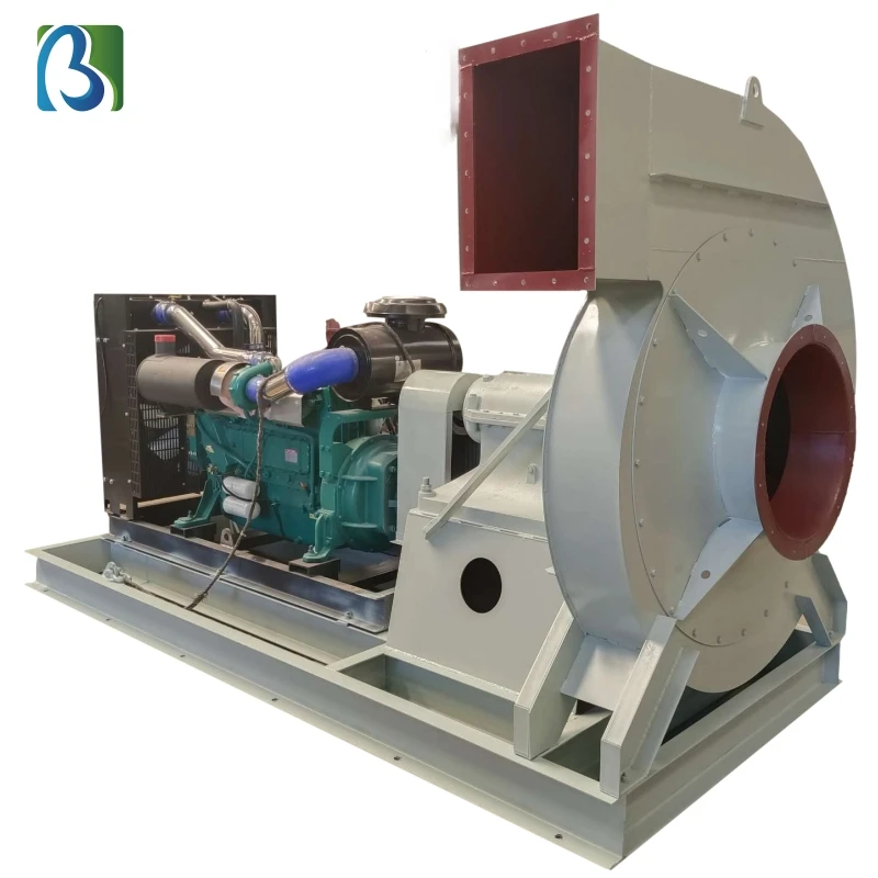 90 Hp Diesel Engine Driven Centrifugal Ventilator Electricity-free ...