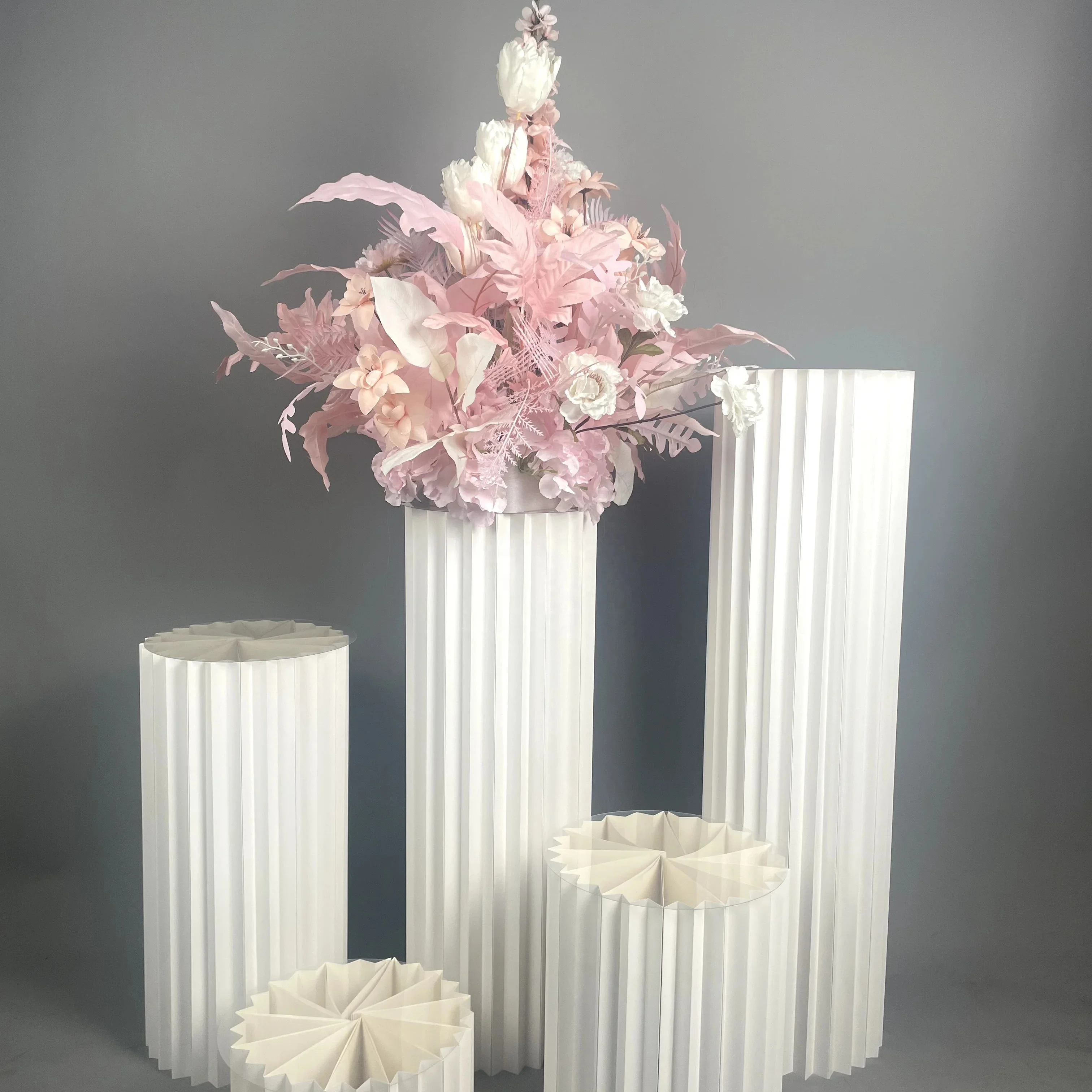 Dessert Table,Paper Roman Column,Folding Column,Road Guide Ornaments ...