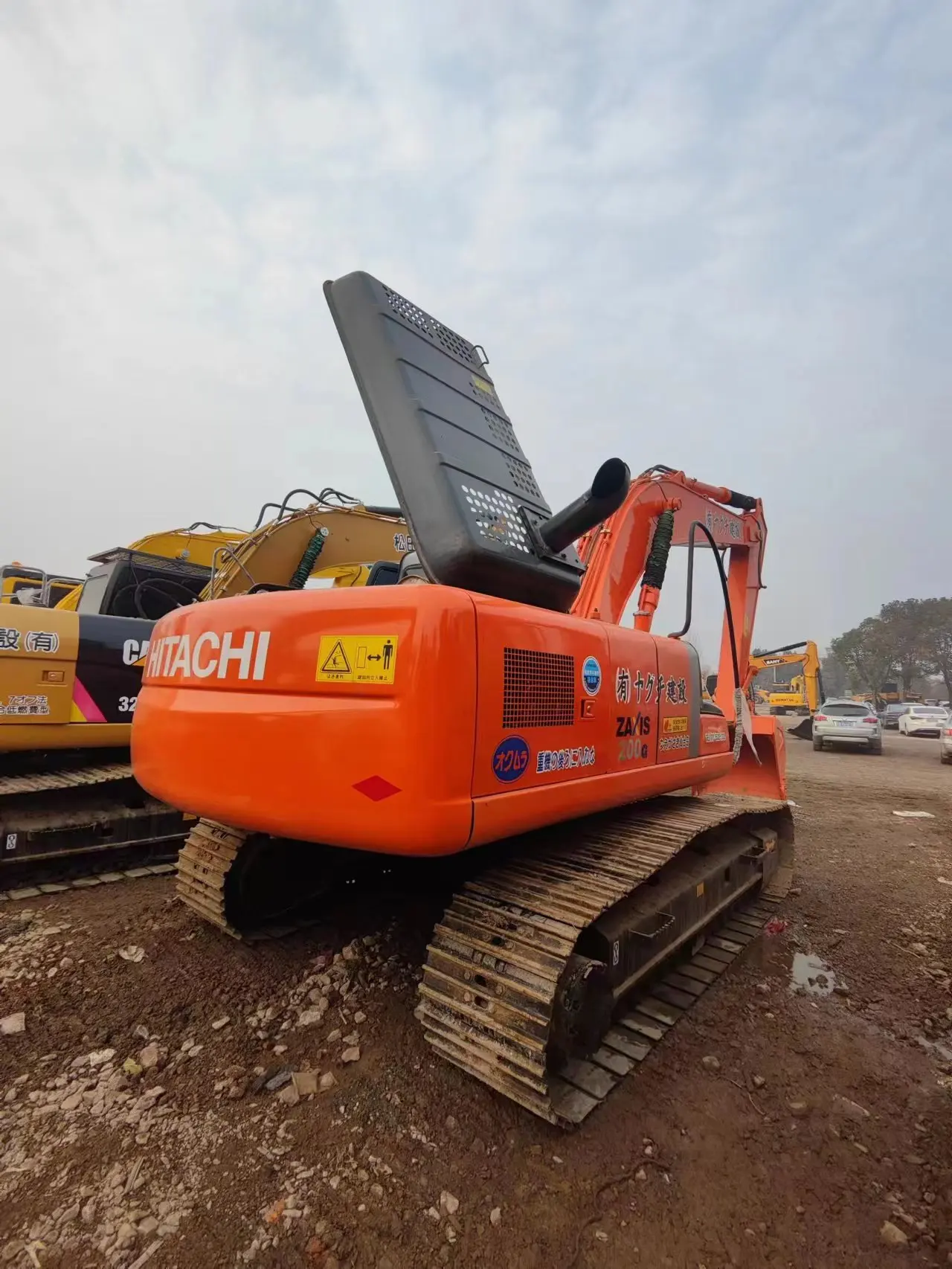 Original Condition Hitachi Used Excavator Zaxis200 20 Ton Hitachi ...