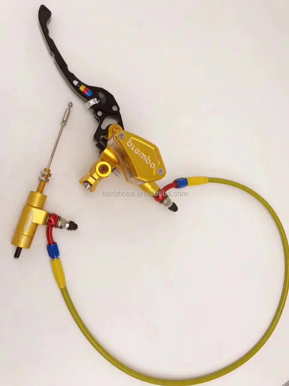 SAE J1401 1/8 Flexible Pre-Made Braided Brake Lines Hose