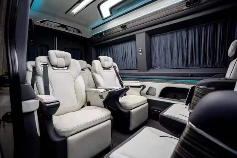 2024 Mercedes Sprinter Van Full Interior Walls Upgrade VIP Luxurious ...