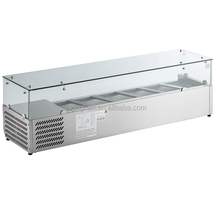 Small Refrigerator Bench Top Commercial Salad Bar Equipment| Alibaba.com