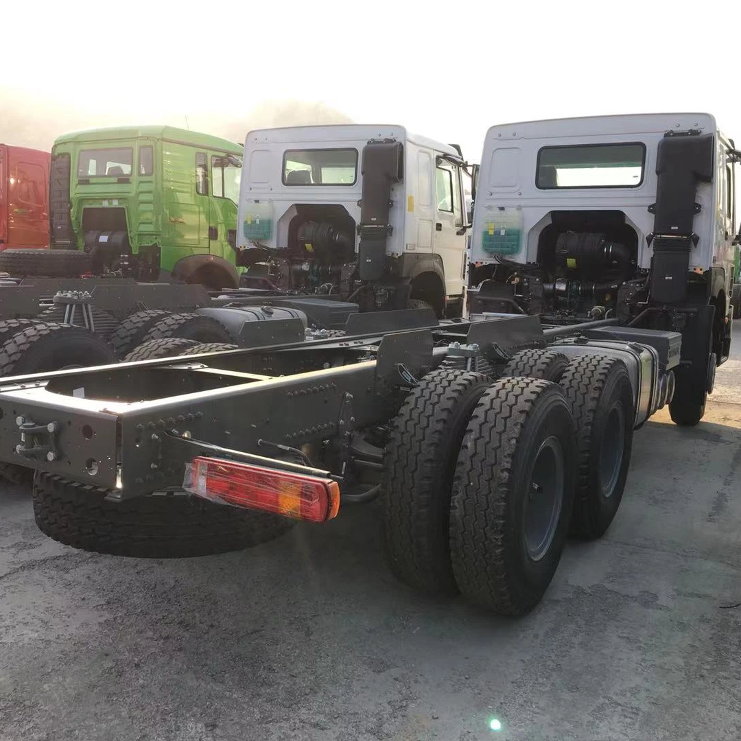 HOWO Cargo Truck Chassis 6x4 Wheel Vehicle Transmission Weight Chassis ...