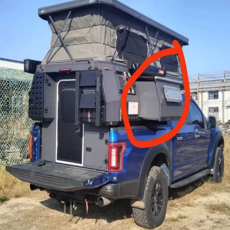 Rongtou Customized Off Road 4x4 Camper Truck Hilux Slide Expedition ...