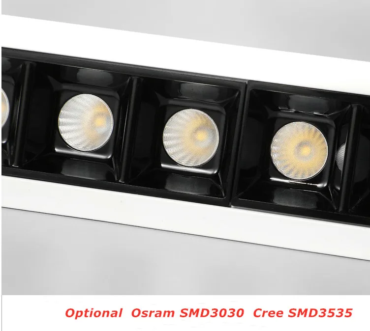 2020 Factory Hot Design Recessed Aluminum Profile Led Linear Downlight ...