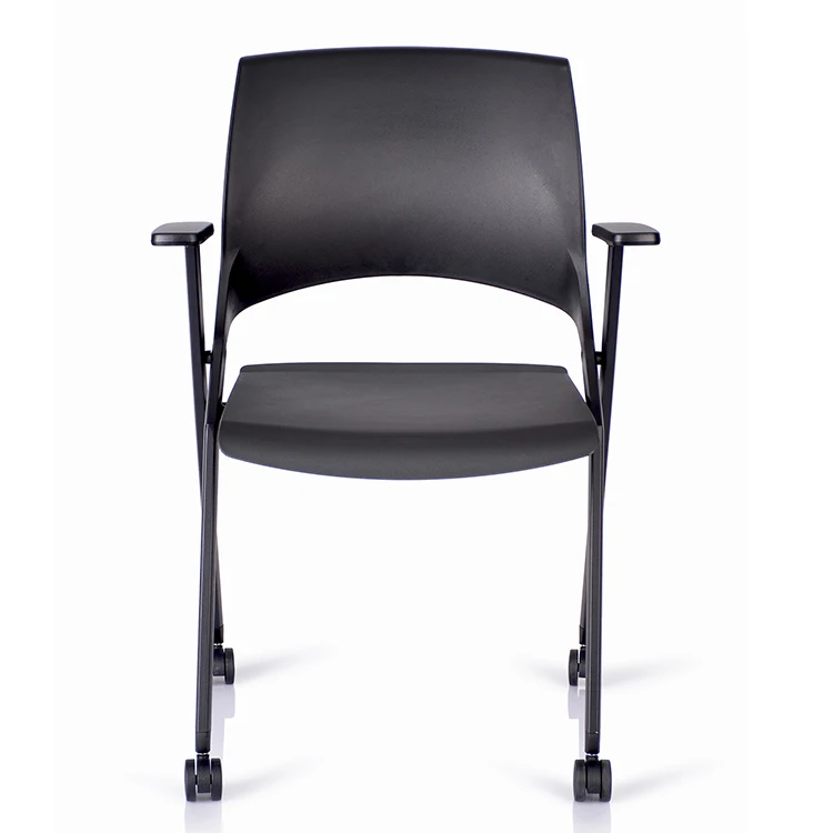 Portable Folding Chairs with Wheels - Office & Training