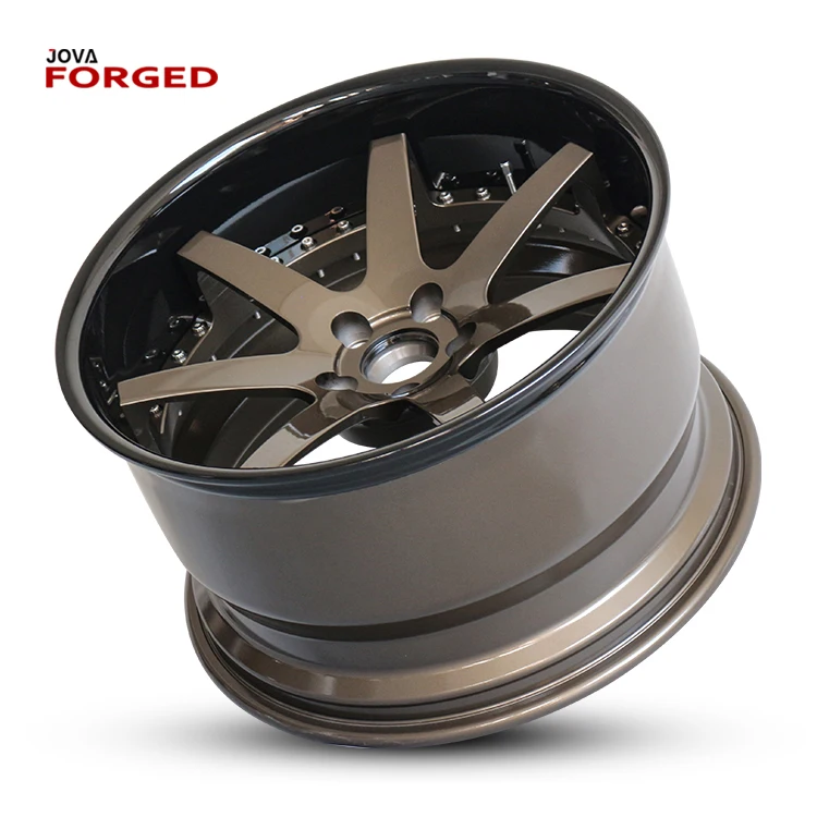 Custom Color Deep Dish Rim Multi Spoke 5x120 Wheels Bronze - Buy 5x120 ...