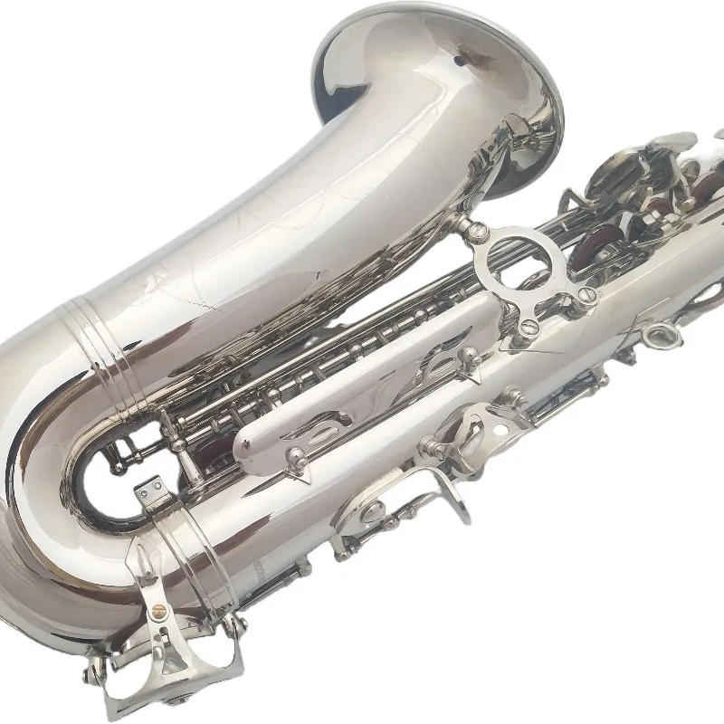 E-Flat Alto Saxophone Musical Instrument with Nickel Silver Alloy ...