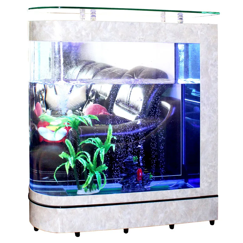 Customizable Clear Round Acrylic Fish Tank Aquarium - OEM | Wholesale