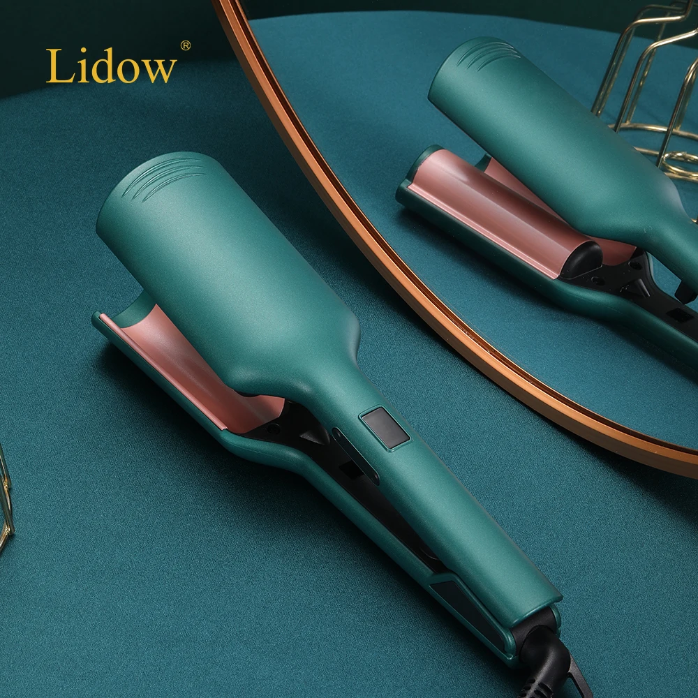 LIDOW Private Label Professional Hair Straightener - Mermaid Curler