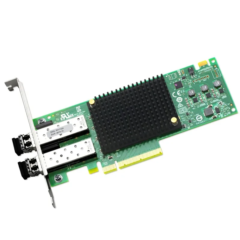 Emulex 16g Hba Fibre Channel Card Pcie Full Height Lpe31002 16g Dual ...