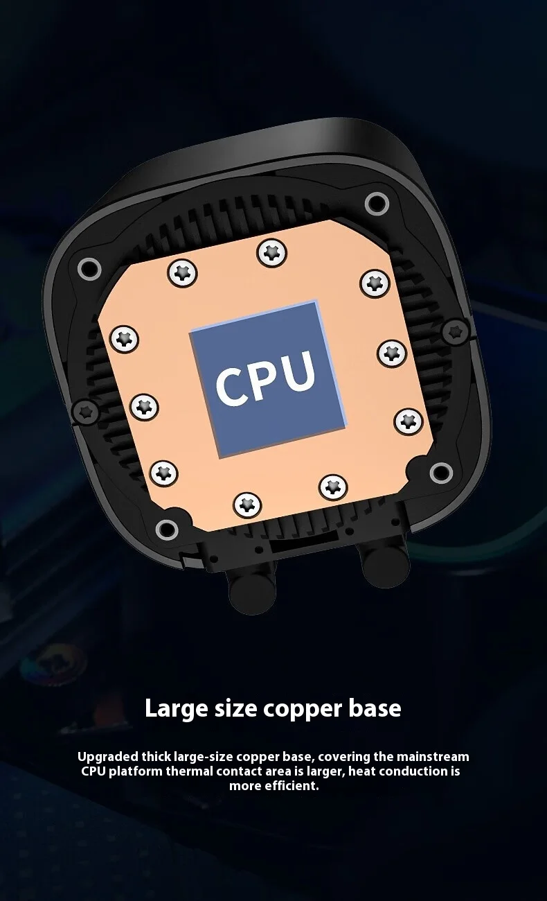 DEEPCOOL 240mm Liquid CPU Cooler with ARGB Fan for Processors