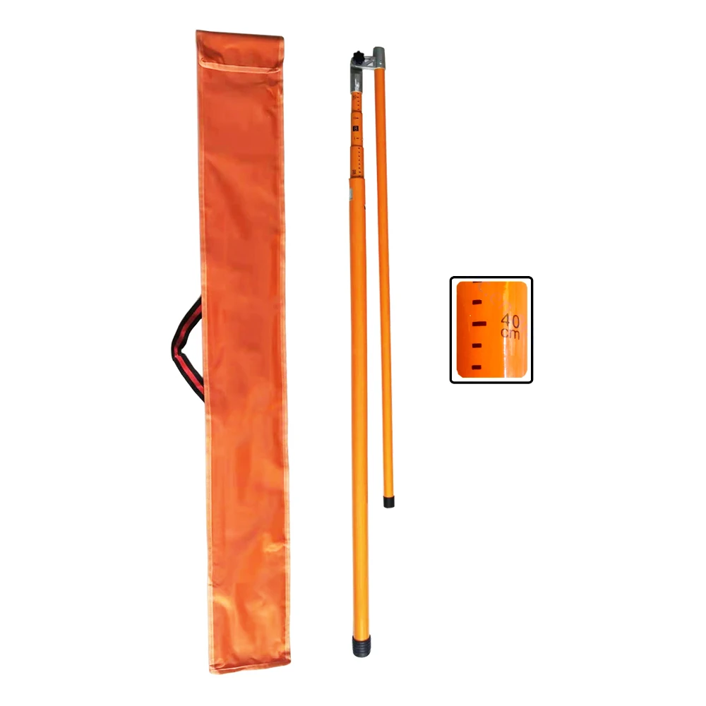 20FT Fiberglass Height Measuring Stick - Telescopic & Durable