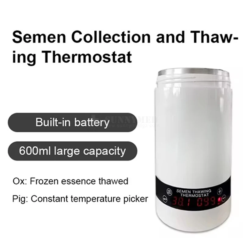 Veterinary Semen Sperm Constant Temperature Collection Cup Cattle ...