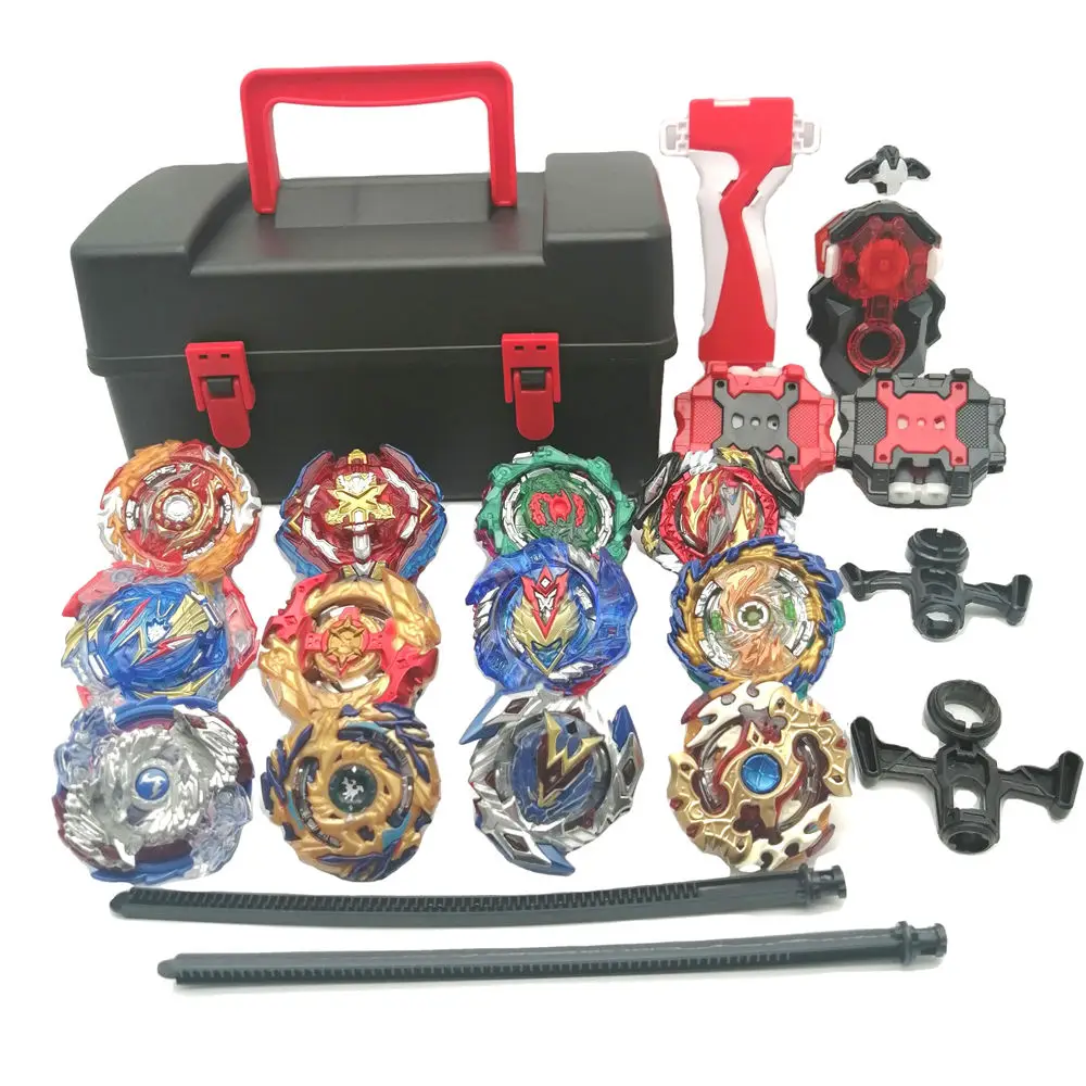 Kyktoys Spinner Gt Spinning Top Burst Battle Metal Handle Bay Gun With ...