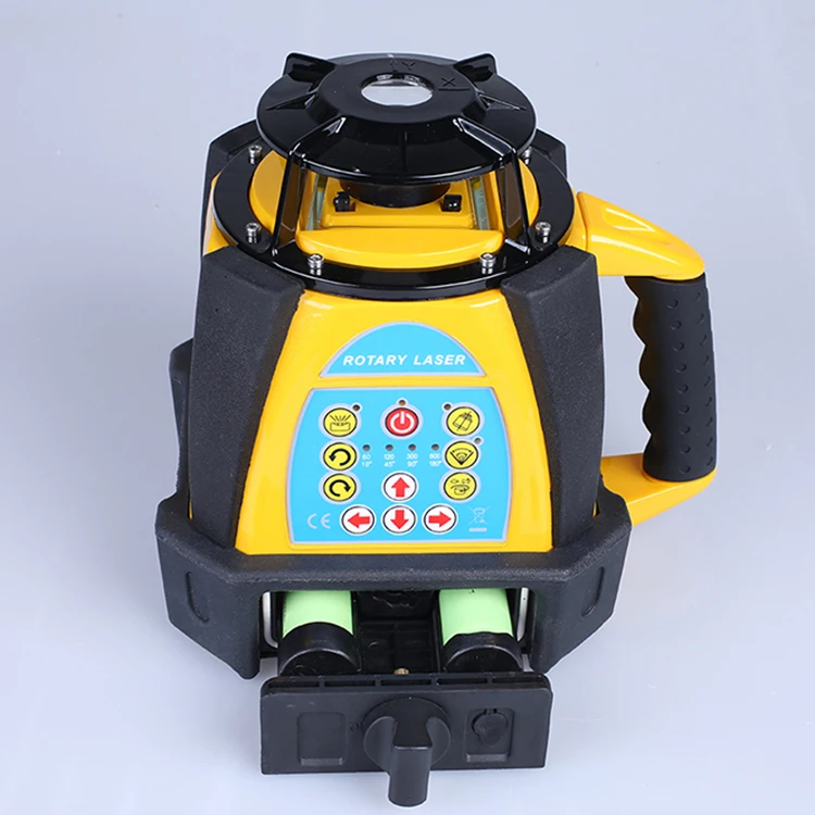 Outdoor Portable Rechargeable High Precisionl Red Beam Rotary Laser ...