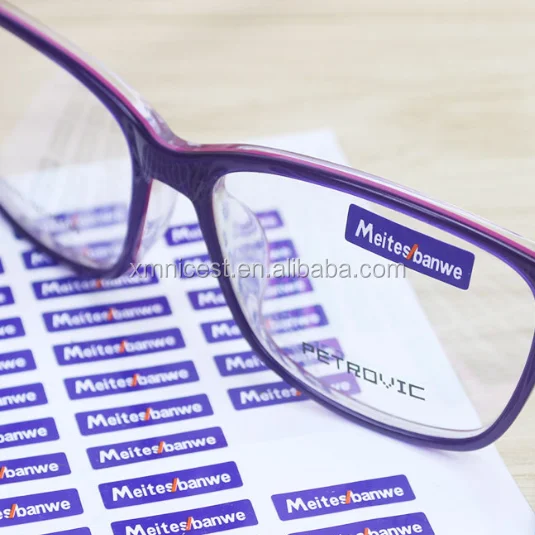 Custom Printed Peelable off Many Times No Residue Sunglasses Lens Vinyl ...