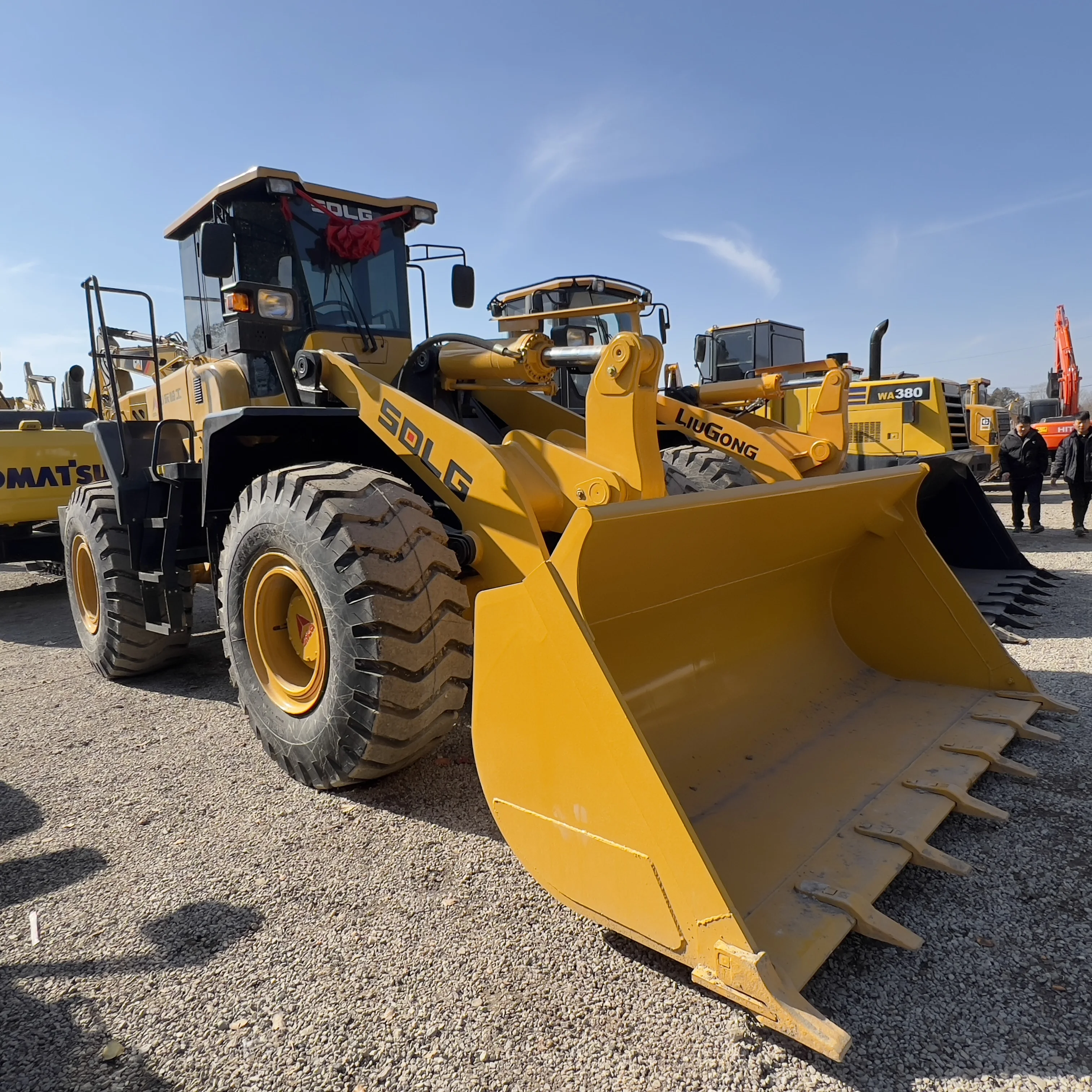 Multi Function Used Sdlg Front End Loader Lg956l Used Sdlg Wheel Loader ...