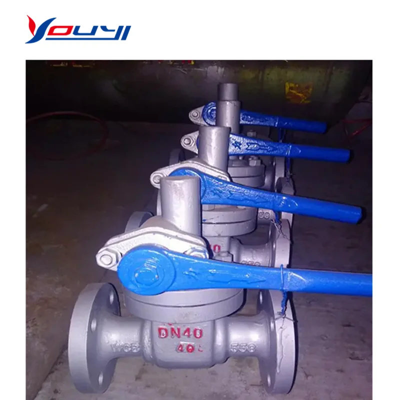 High Temperature Cast Steel Blowdown Gate Valve for Boiler Use ...