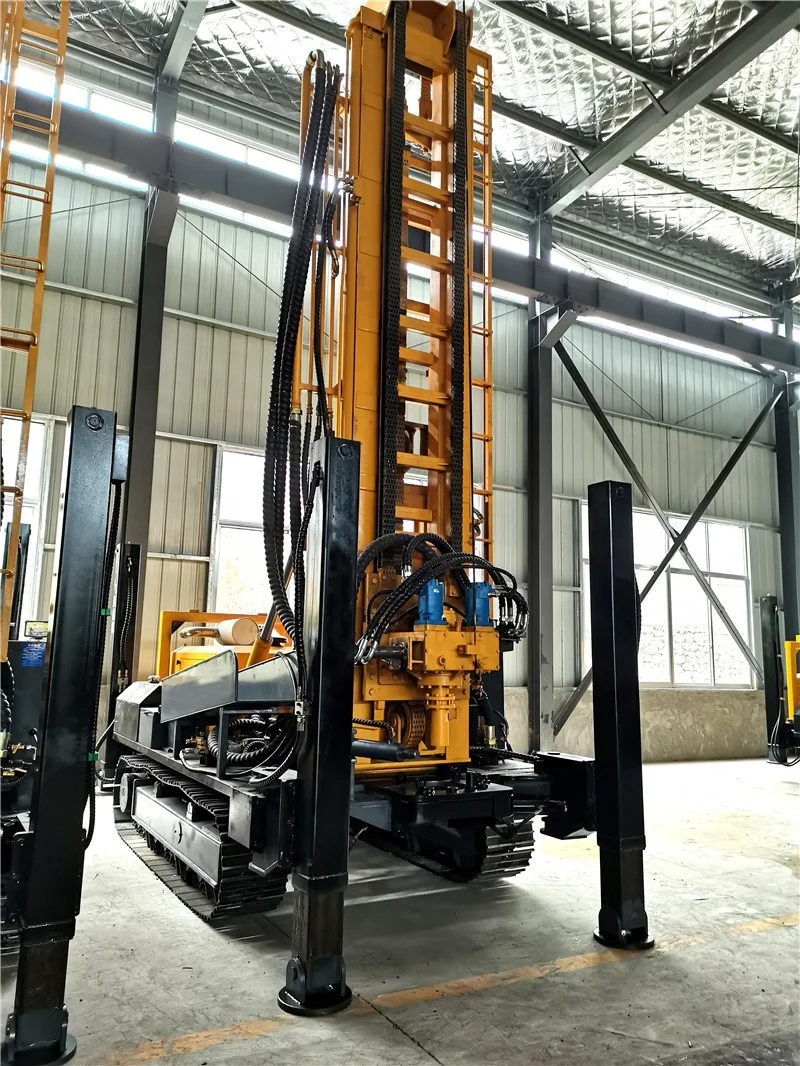 Factory Manufacture Dth Deep Well Water Kw 600 Drilling Machines For ...