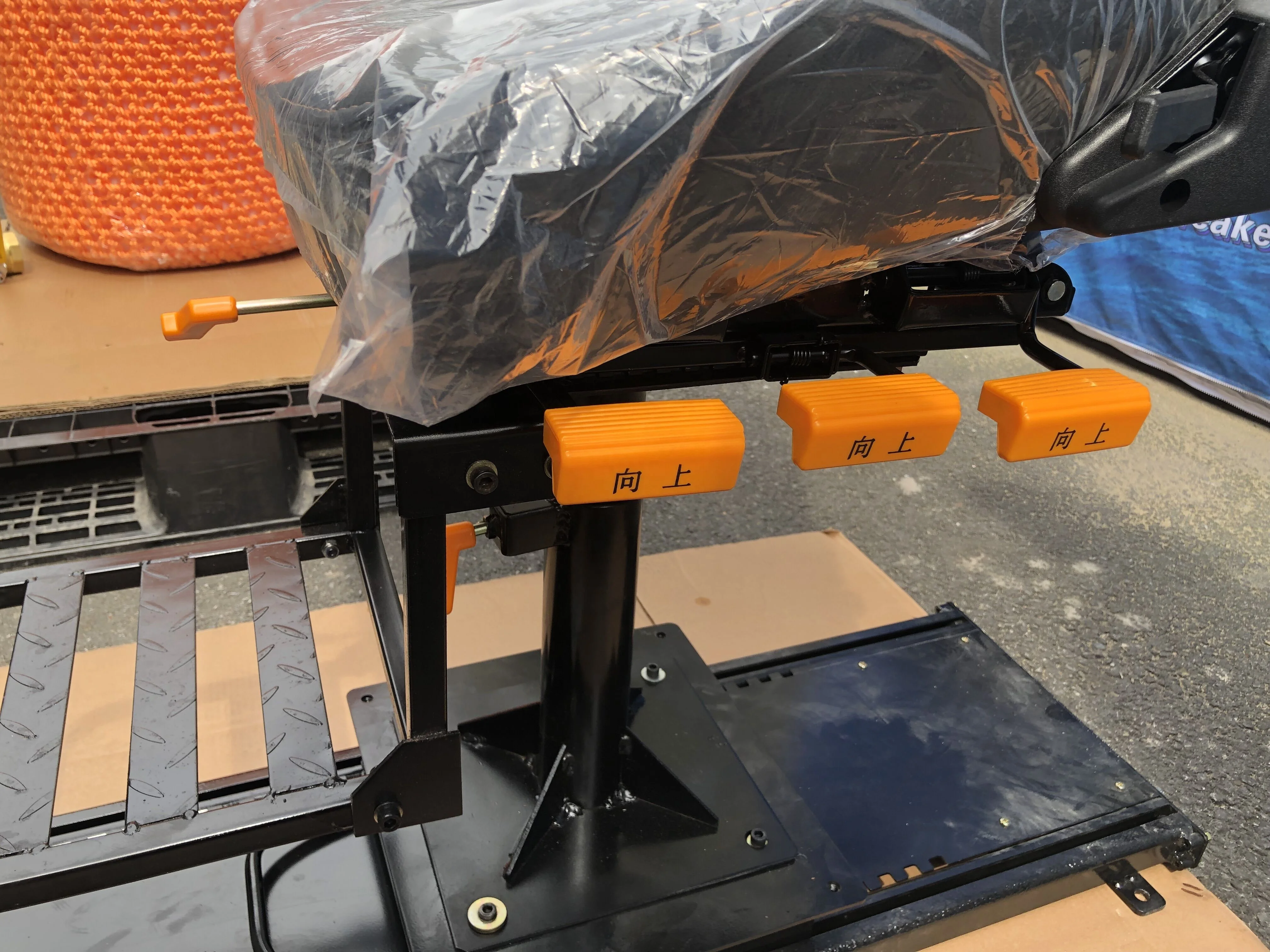 Captain Seat Navigation Chair with Slide & Adjustable Base