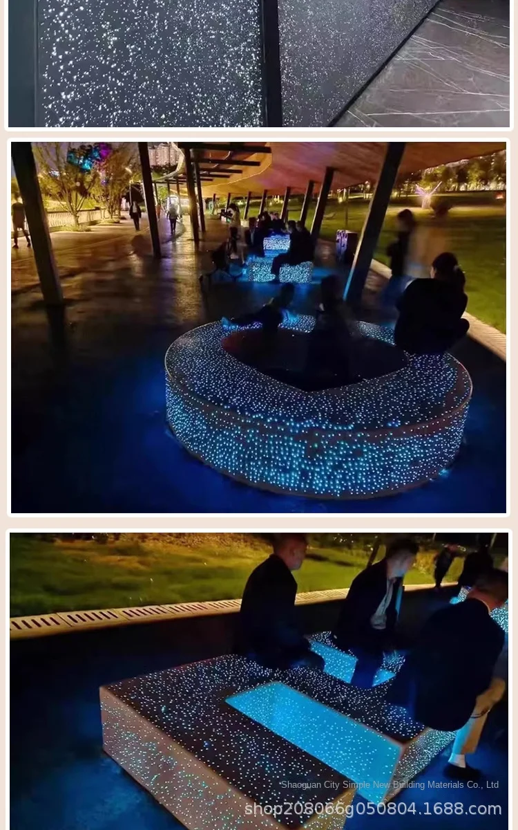 New Materials Clear Water-Settable Light-Transmitting Stone Starboard ...