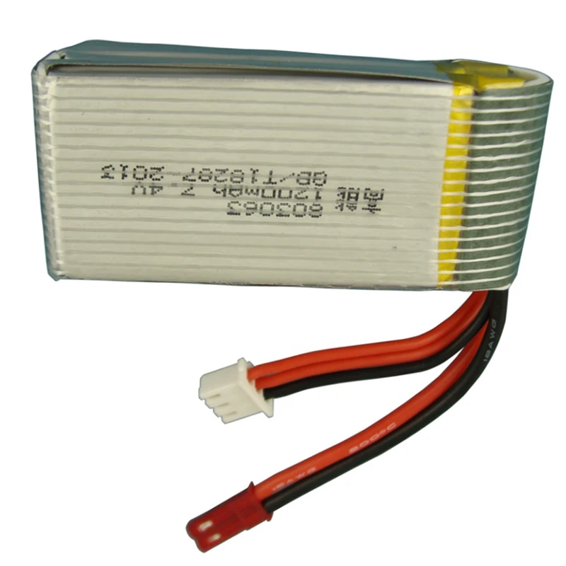 Rc Plane Battery Li Po Battery 803063 Top Power 7.4 Volt 1200mah ...
