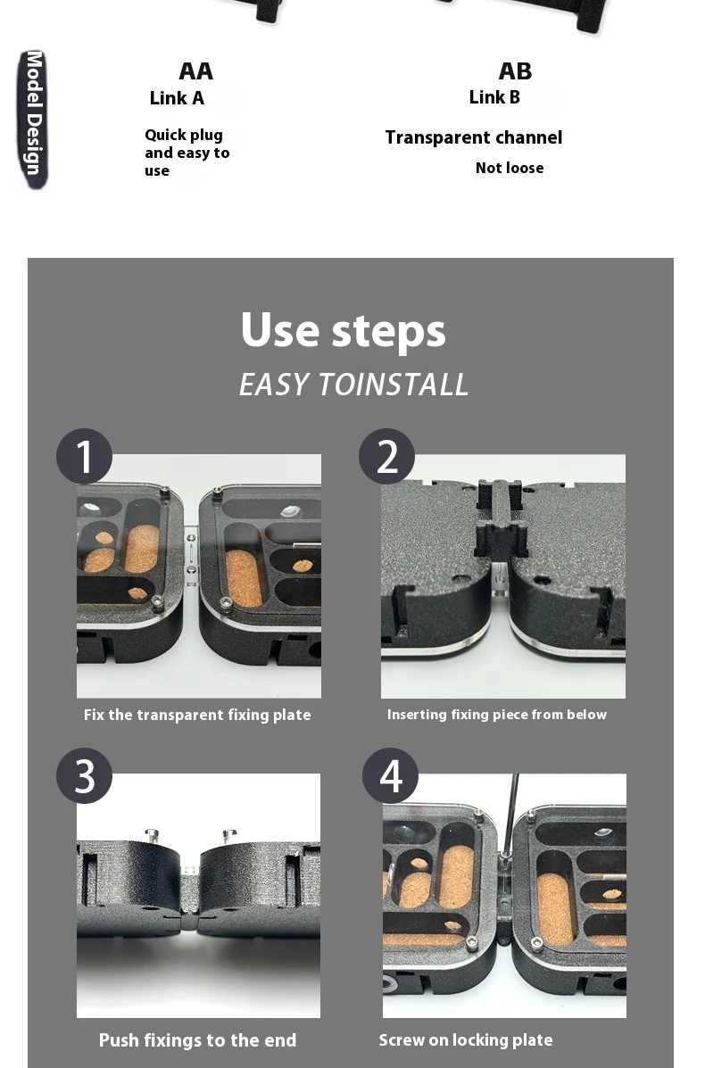 3D Printed Small and Large Rectangular Ant Nest Ecological Box for Ant ...
