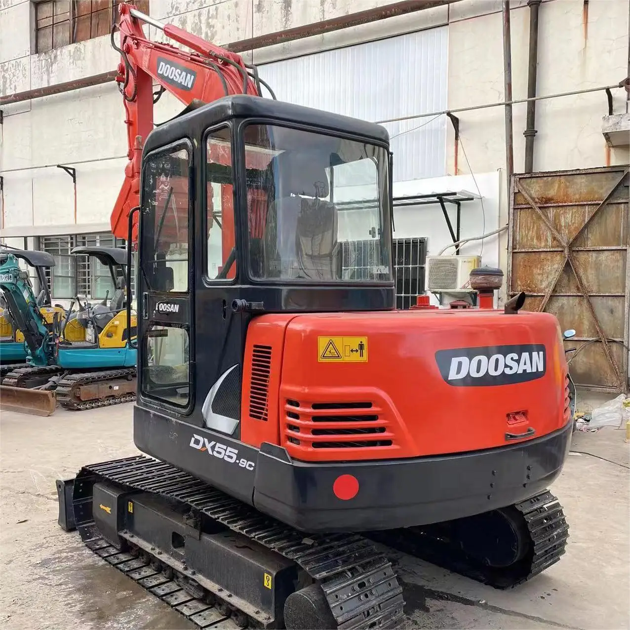 Used Doosan Mini Digger Dx55-9c Second Hand 5 Ton Multi-functional Doosan Excavator For Sale ...