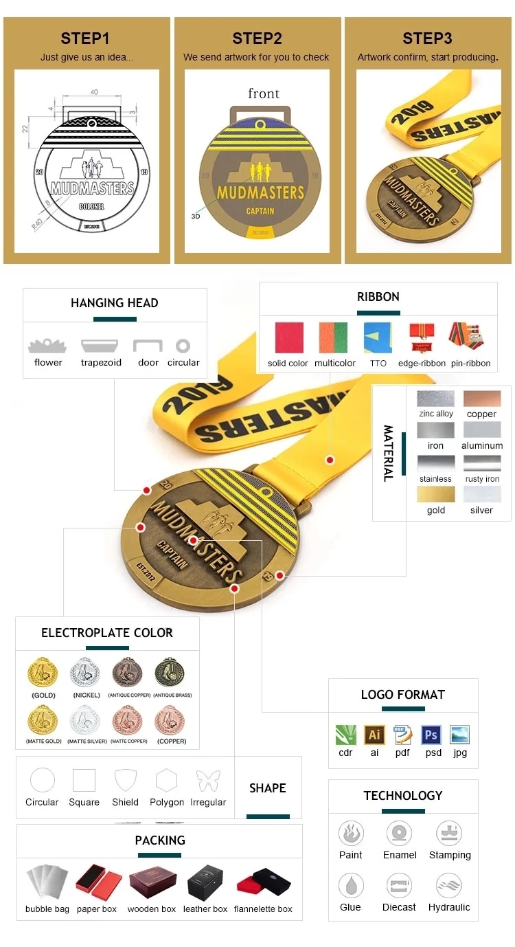 2025 New Design High Quality Medal Manufacturer Custom Archery Medal ...