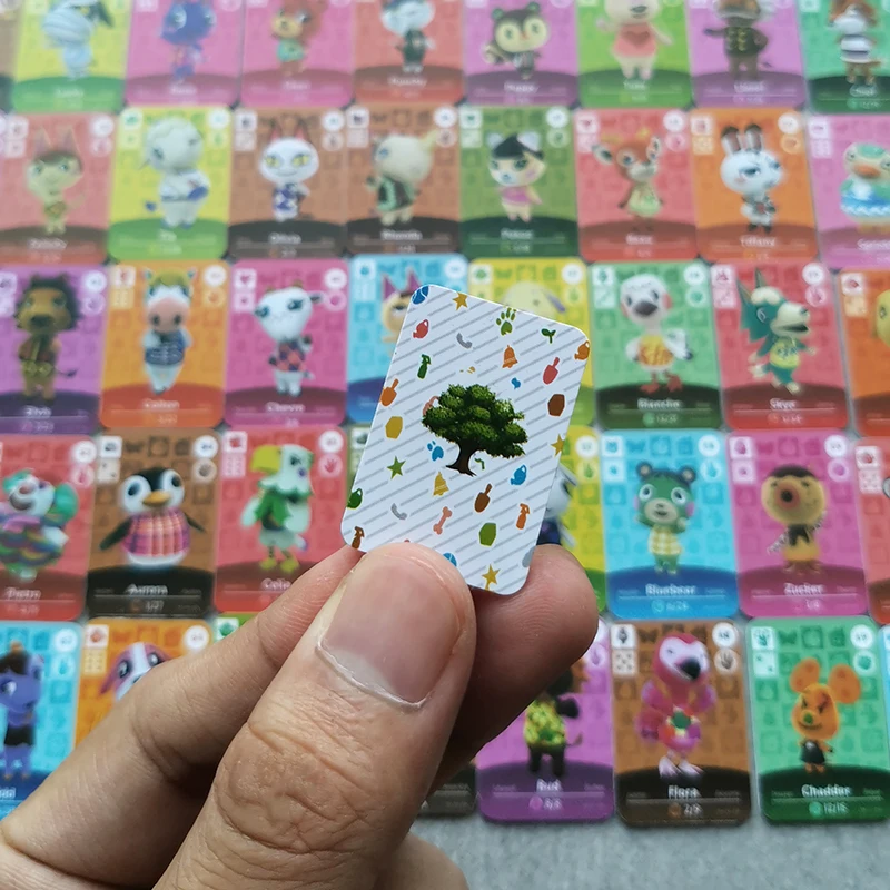 72 Set Mini Card Animal Crossing 3ds Nfc Amiibo Card Set Switch Amibo ...