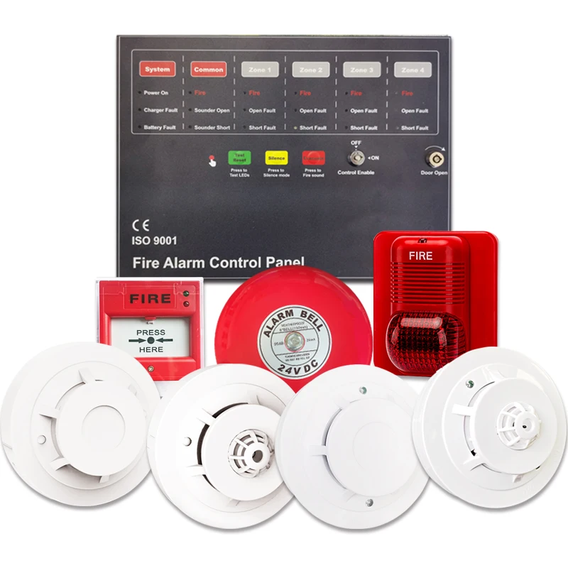Conventional Fire Alarm System Emergency Manual Call Point Broken Glass ...